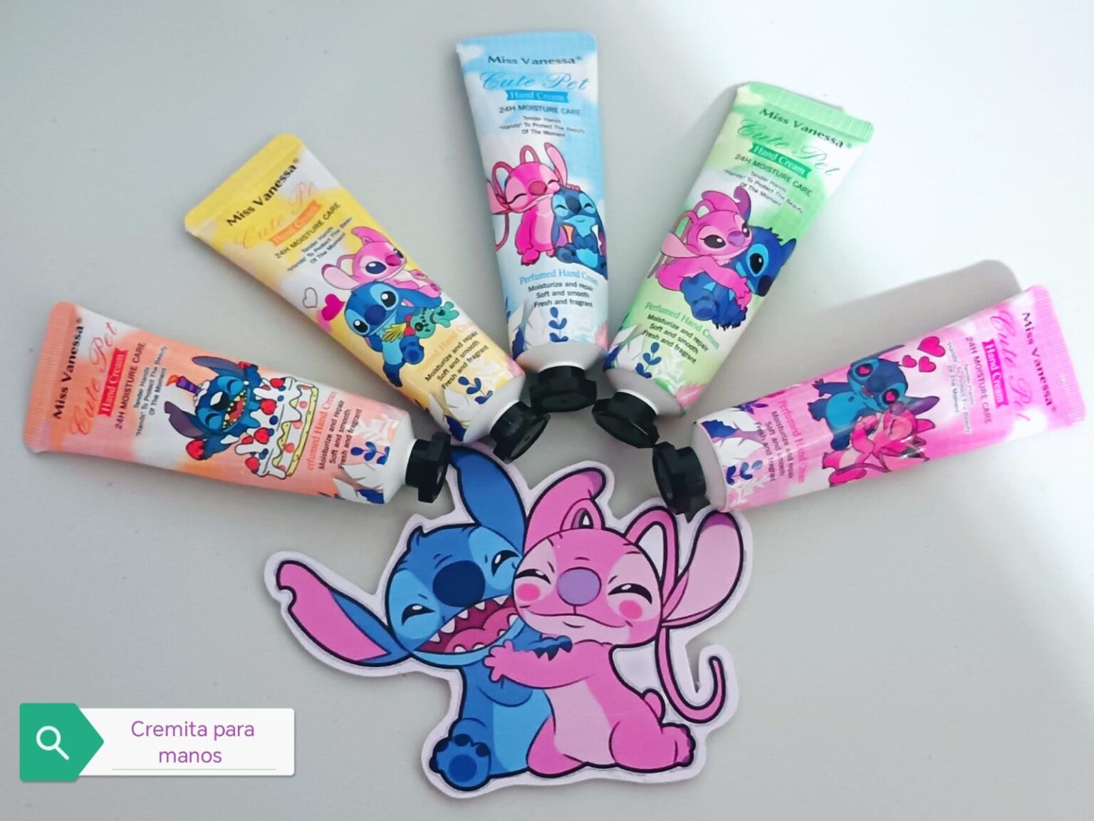 Mini crema para manos Stitch – AbySam Papelería